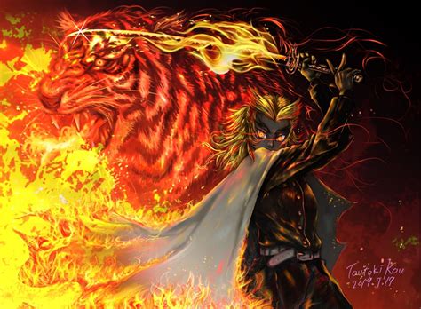 Kyojuro Rengoku Demon Slayer Hd Wallpapers Wallpaper Cave