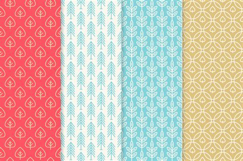 Mono Line Frames And Patterns By Miu Miu TheHungryJPEG