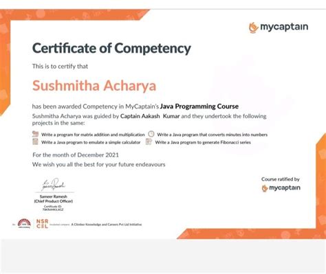 Sushmitha Acharya On Linkedin Mycaptain