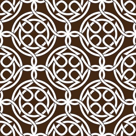 Premium Vector Celtic Knot Abstract Seamless Pattern Ornament