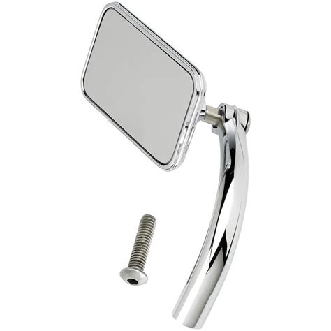 Biltwell Utility Mirror Rectangle Perch Mount Chrome Um Rec Hd Cp