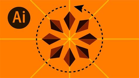 Rotate And Duplicate Objects Around Circle In Adobe Illustrator