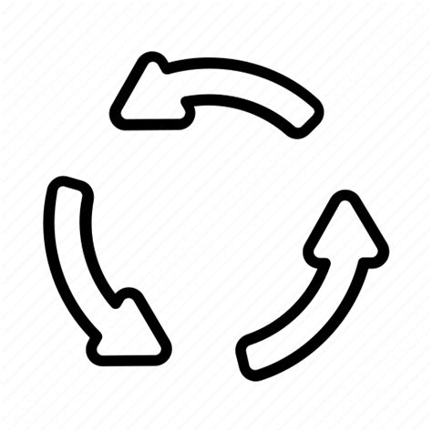 Arrow Rotate Refresh Sync Update Reload Ui Icon Download On Iconfinder