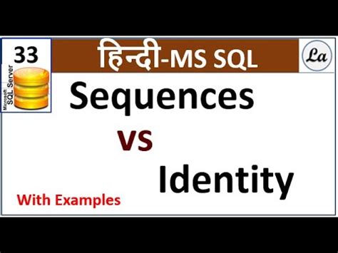 Sql Sequence Sequence In Sql Hindi YouTube
