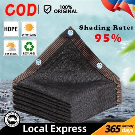 Jual Paranet 95% Lebar 2/3/4 Meter Shading Net Anti Panas Enkripsi 12-pin Jaring Paranet ...