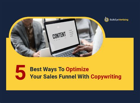 5 Best Ways To Optimize Your Sales Funnel With Copywriting BullsEyeVertising Marketing