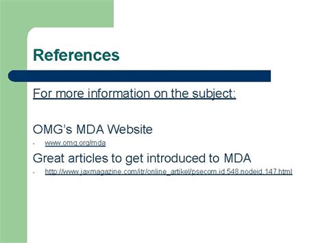 Mda Model Driven Architecture Olivier Riboux Overview L
