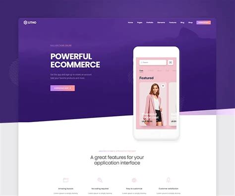 Litho The Multipurpose React Template