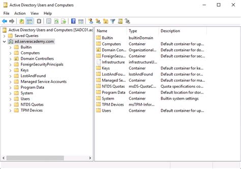 Active Directory Tutorial For Beginners ServerAcademy Com
