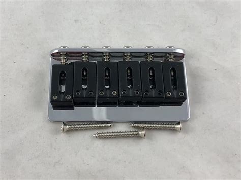 Fender Hardtail Bridge Graphtech Saddles String Saver Reverb