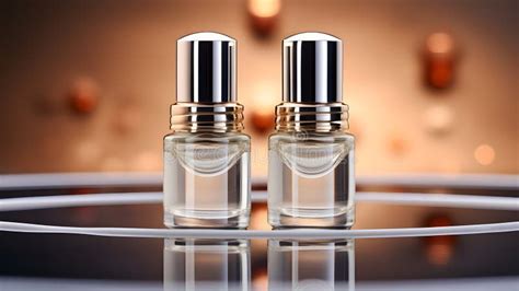 Set Of Cosmetic Bottles With Skin Care Products Neural Network Ai Generated Stock Image Image