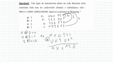 Distance De Hamming Youtube