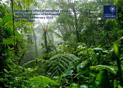 The Stymieing Effect Of Unresolved Ethical Issues On The Conservation