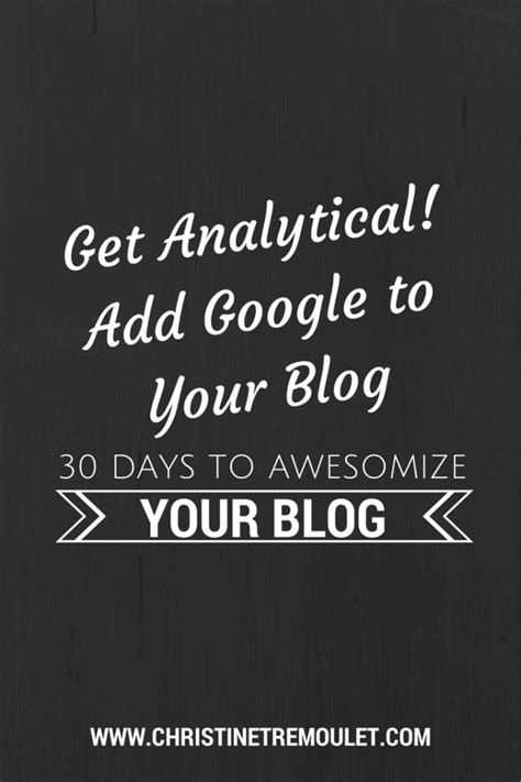 Get Analytical Add Google Analytics To Your Blog