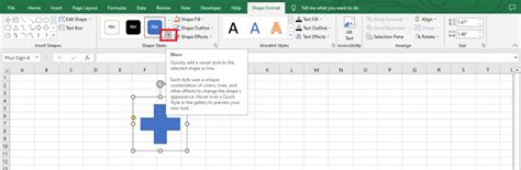 how to insert a shape in excel earn and excel