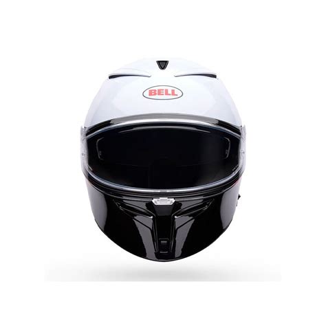 Bell Lithium Motion Full Face Helmet White Red Black Motorcycle Soul