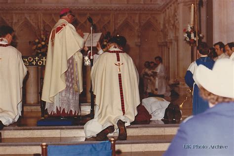 Uk Photo And Film Archive Ordination Of A Catholic Priest 1970s