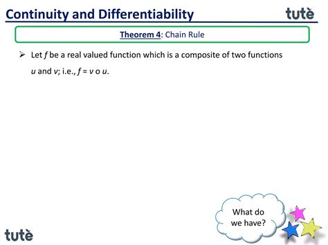 Continuity And Differentiability Differentiation Introduction Chain Rule Pptx Physics