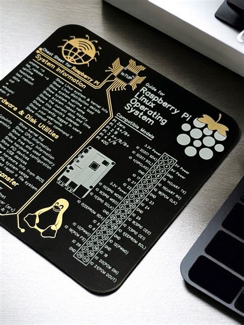 Raspberry Pi Coaster Circuit Board Design Tech Enthusiast Desk Decor