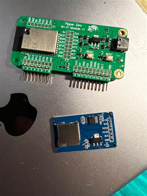 Since The Wifi Board Does Not Have Access To The Microsd Of The Fz Ive Installed A Miscosd