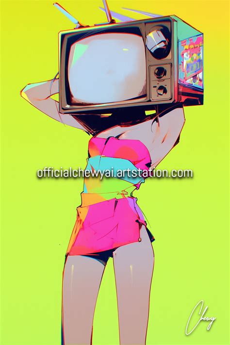 Artstation Tv Head Girls Artworks