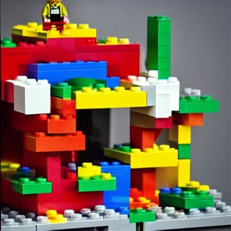 So Long Gay Bowser Scene Constructed In Lego Blocks Arthub Ai