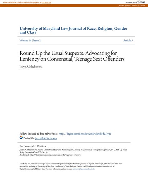 56360402 Discusses Leniency In Convicting Teenage Sext Offenders