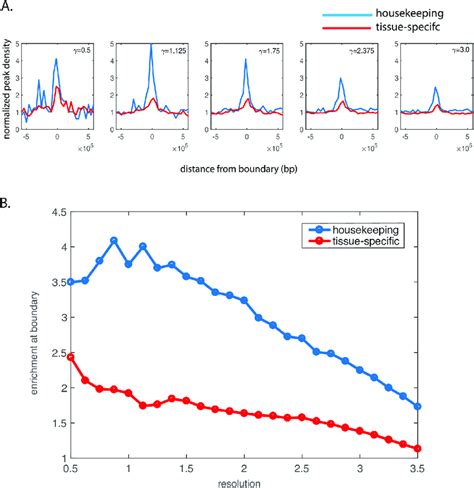 A Distribution Of House Keeping Genes And Tissue Specific Genes Near