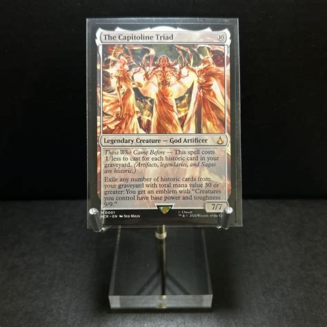 Mtg The Capitoline Triad Assassins Creed Ebay