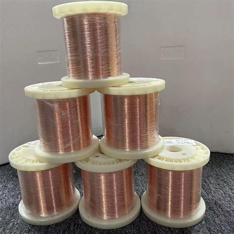Alcohol Class 155 Polyester Imide Round Copper Self Bonding Enameled