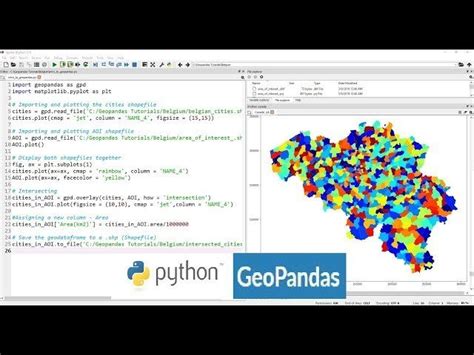 Free Video Applications Of Python GeoPandas Library From GeoDelta Labs Class Central