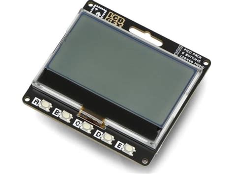 pimoroni pico gfx pack monokrom lcd skärm rgbw bakgrundsbelysning
