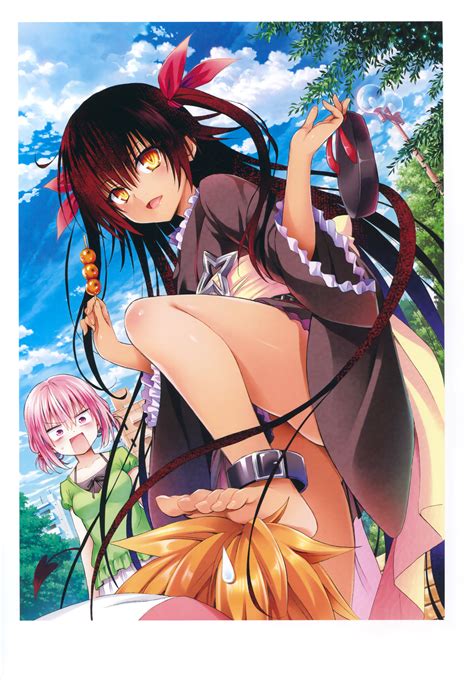 Momo Velia Deviluke Yuuki Rito And Master Nemesis To Love Ru And 1