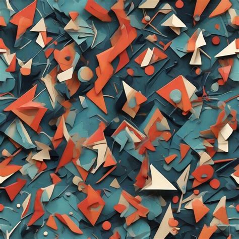 Premium Ai Image Neural Patterns Of Abstract Geometric Shape