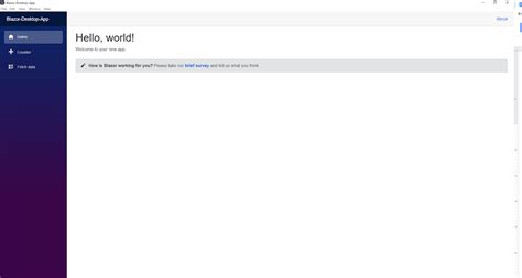 Create Desktop application using Blazor & Electron - Programming Palli