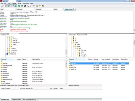 Cannot Access A Folder Using Ftp Ni Community
