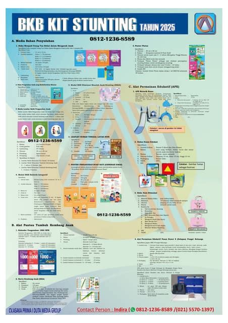 Komponen Bkb Kit Stunting 2025 Dak Bidang Kb Pdf