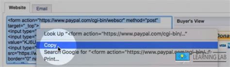 PayPal Donate Button How To Create It Embed It On Your Site WPLearningLab