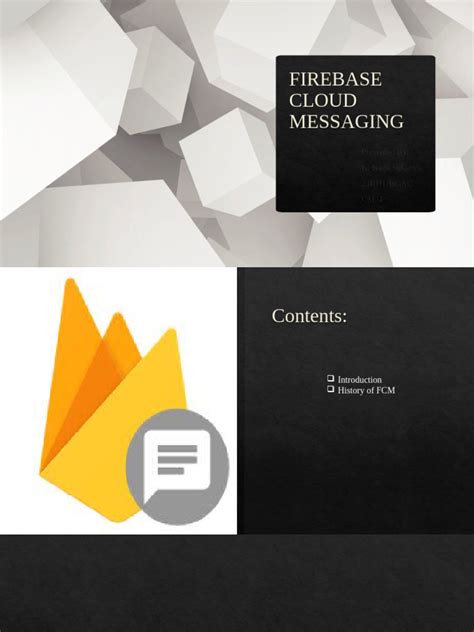 Firebase Cloud Messaging Pdf