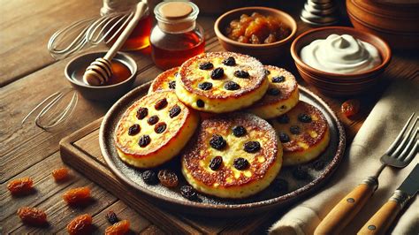 Быстрые и ароматные сырники с изюмом простой рецепт вкусного лакомства