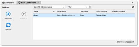 Pam Dashboard Devolutions Documentation