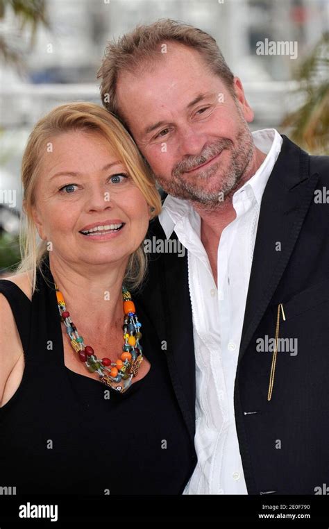 Director Ulrich Seidl And Actress Margarete Tiesel Posing The Paradies