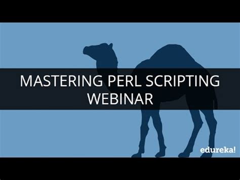 Mastering Perl Scripting Webinar Edureka YouTube