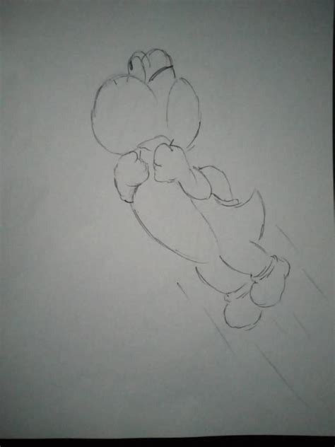 Yoshi Jump By A Drawer11 On Deviantart
