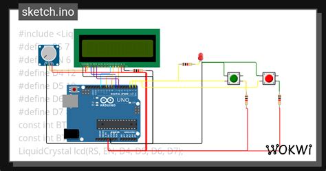 Aula 3 De Arduino Lcd Senai Wokwi Esp32 Stm32 Arduino Simulator