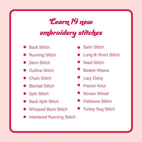 Complete Beginners Guide To Embroidery Pdf Digital Embroidery Etsy