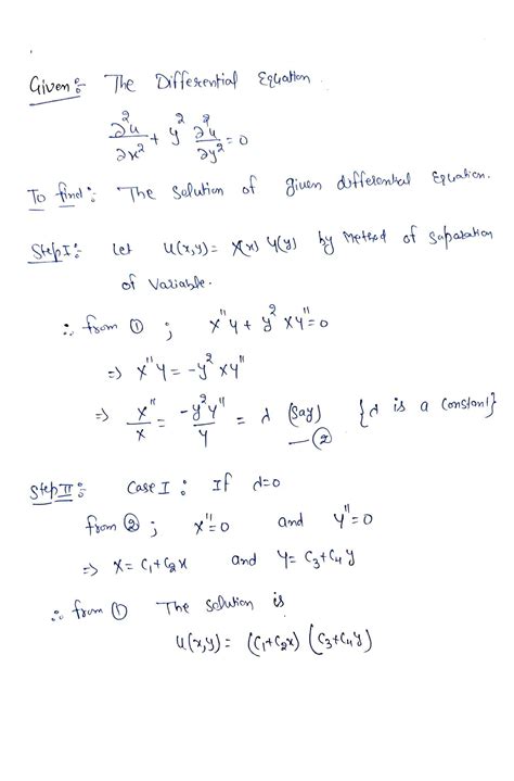 [solved] Please Help Using Differential Equation Way To Solve This Question Course Hero