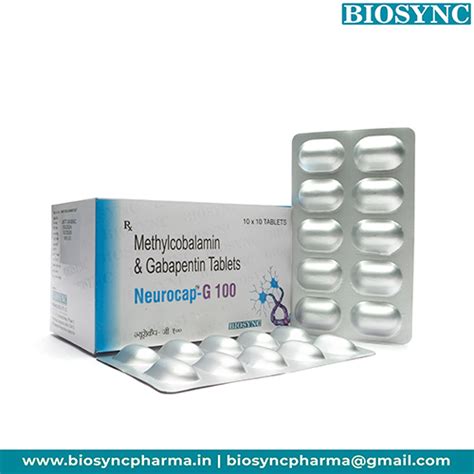 Neurocap G 100 Tablets Biosync Pharmaceuticals Pvt Ltd