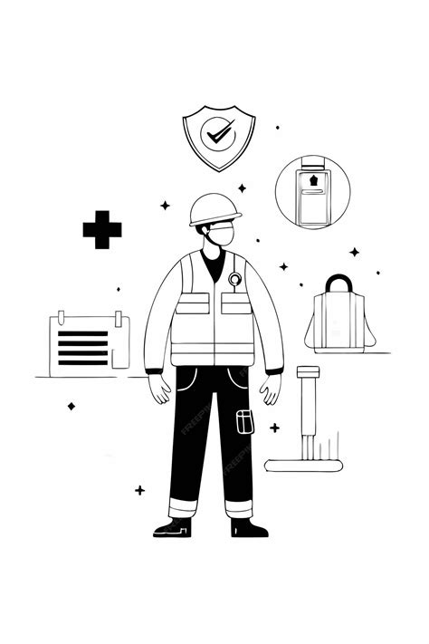 Workplace Safety Abstract Vector Illustration Of Occupational Health And Safe Labor Conditions