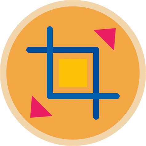 expand crop resize flat multi circle icon 41865531 vector art at vecteezy